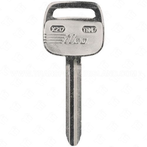 ILCO X217 - TR47 Toyota 8 Cut Key Blank | Transponder Island Inc.