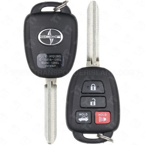 2016 - 2017 Scion FR-S, Toyota 86 Remote Head Key 4B Trunk - HYQ12BEL ...