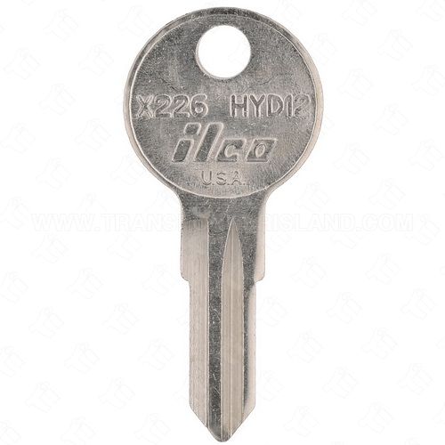 ILCO X226 - HYD12 Harley Davidson Motorcycle Key Blank | Transponder ...