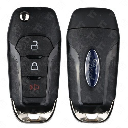 2023 - 2024 Ford 3 Button Remote Head Flip Key - 434 Mhz. | Transponder ...