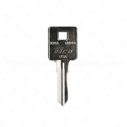 Ilco X283 HYD16 Harley Davidson Motorcycle Key Blank | Transponder ...