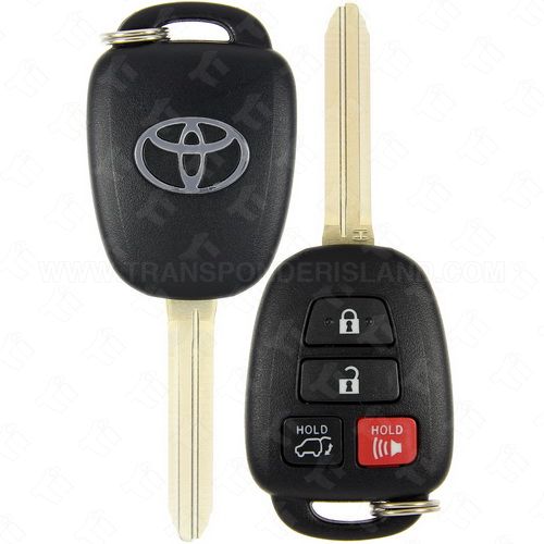 2013 - 2018 Toyota RAV4 Remote Head Key 4B Hatch - HYQ12BDM - H Chip ...